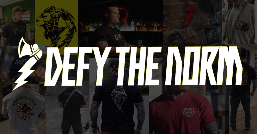 Defy The Norm - lifestyle apparel for those who dare to live bolder