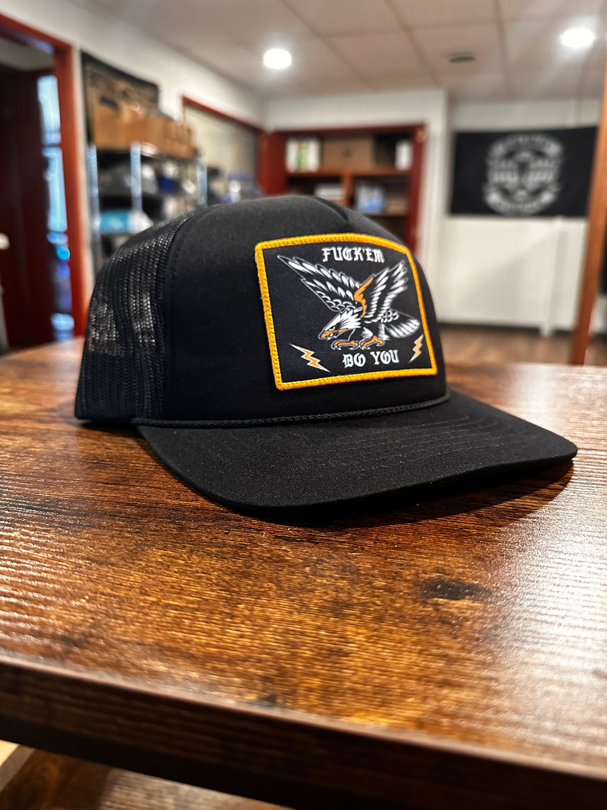 "Do You" Black mesh Snapback Hat – We Defy The Norm
