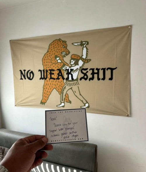 No Weak Shit Flag – We Defy The Norm
